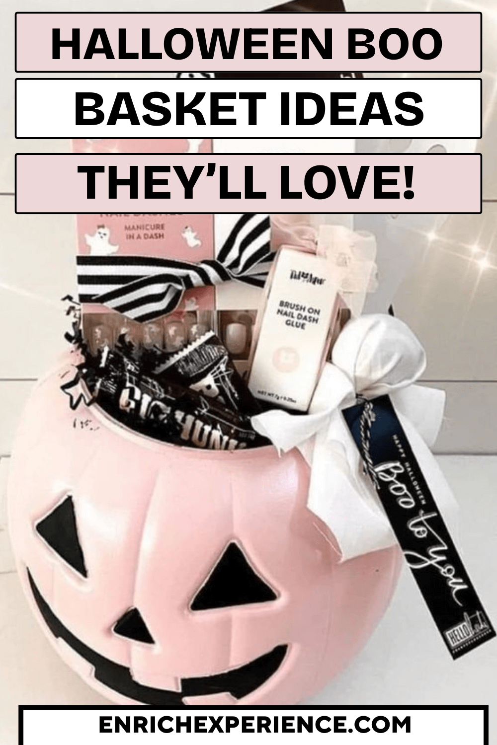 Insanely Easy Halloween Boo Basket Ideas You Wouldn't Think Of - Enrich ...