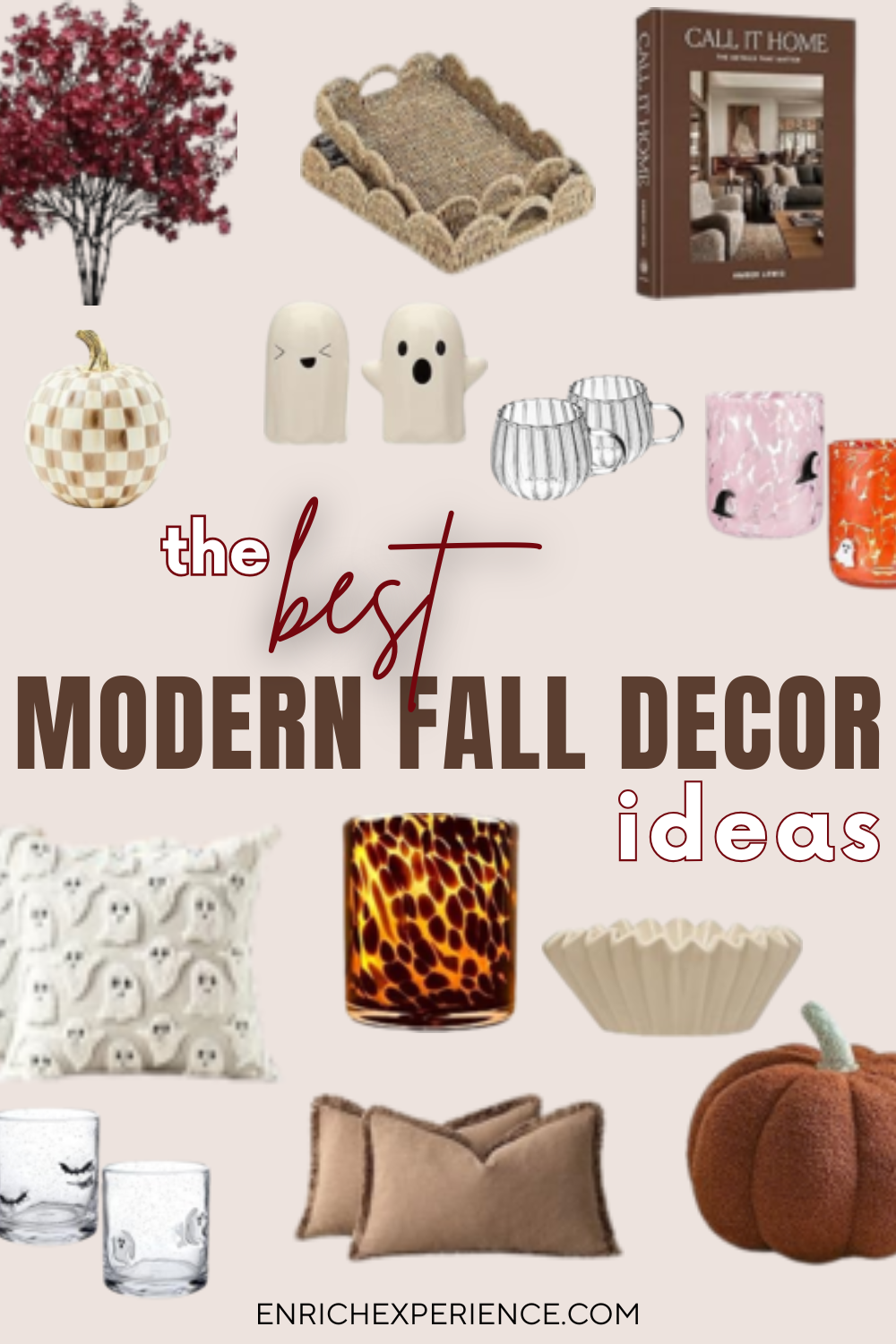 17 Insanely Good Modern Fall Decor Ideas You'll Love